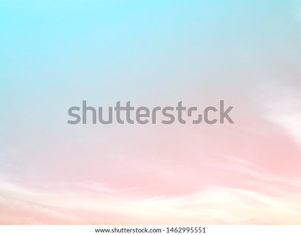 Sky Clouds Background Pastel Subtle Gentle Stock Photo 1462995551 ...