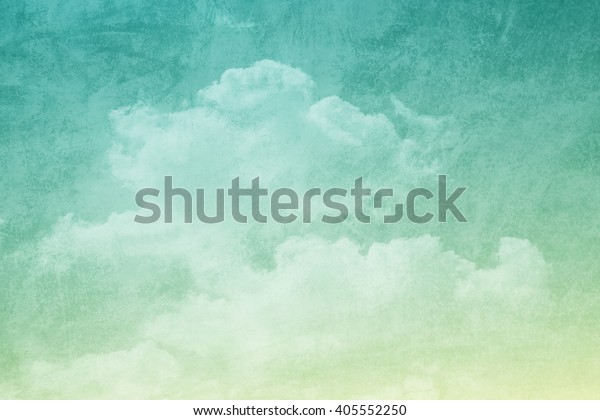 Sky Clouds Gradient Filter Grunge Texture Stock Photo 405552250 ...