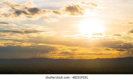 Sky Twilight Sunset Time Background Stock Photo 482319331 | Shutterstock