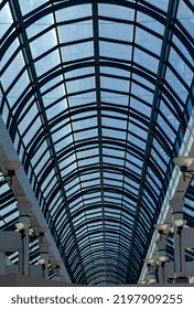 Skylight Inside Mall Interior Main Hall Stock Photo 2197909255 ...