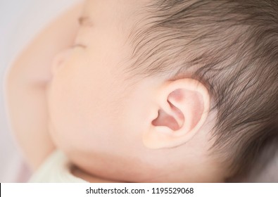 Sleeping Babys Side Face Stock Photo 1195529068 | Shutterstock