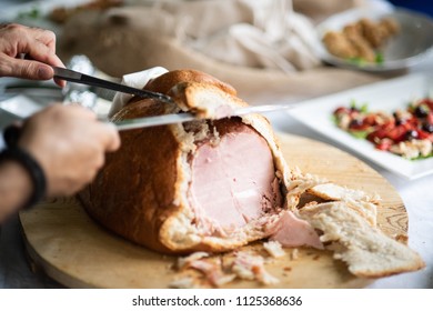 Slice Cooked Ham Stock Photo 1125368636 | Shutterstock