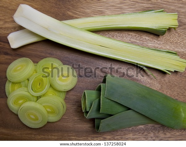 Sliced Leeks Stock Photo 137258024 | Shutterstock