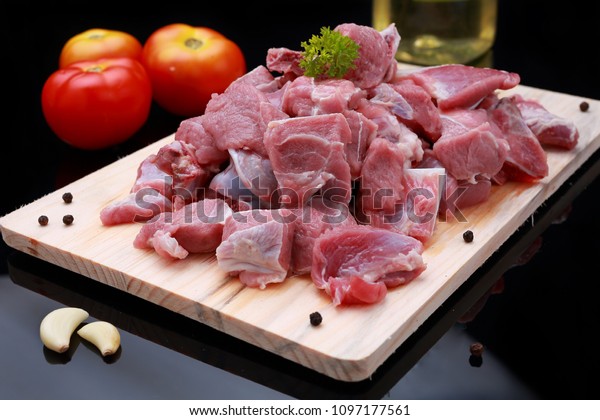 Sliced Mutton Bone Stock Photo (Edit Now) 1097177561