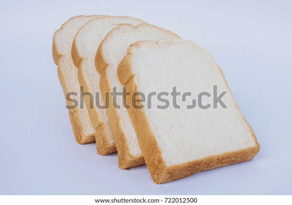 Slide Bread On White Background Stock Photo 722012500 | Shutterstock