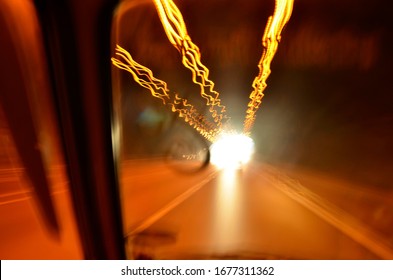 Slow Shutter Speed Effect Using Lights Stock Photo 1677311362 ...