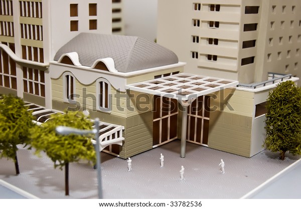 Small Buildings Model Stock Photo 33782536 | Shutterstock