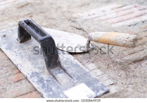Small Hand Tools Float Trowel Masonry Stock Photo (Edit Now) 1030864939