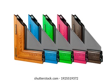 Small Layout Plastic Laminated Window On Stock Photo 1925519372 ...