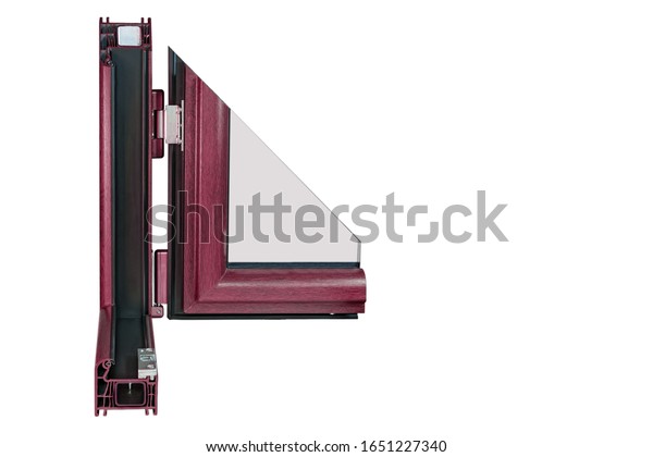 Small Layout Plastic Laminated Window On Stock Photo 1651227340 ...