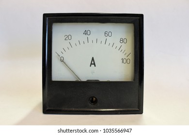Analog Ammeters Isolated On White Background Stock Photo (Edit Now ...