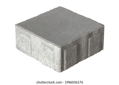 Small Rectangular Concrete Paving Slabs Isolated Stock Photo 1986036176 ...