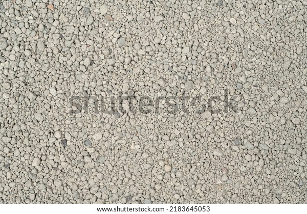 Small Rocks Ground Texture Background White Stock Photo 2183645053 ...