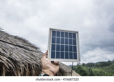 Hand Holding Samples Various Solar Cells Stock Photo (Edit Now) 1560057872
