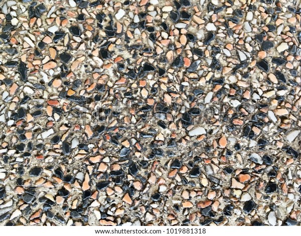 Small Stone Tile Floor Texture Background Stock Photo 1019881318 ...