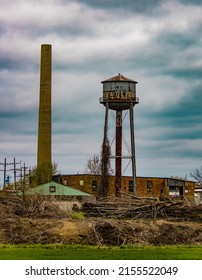Small Towns Two Largest Structures Stock Photo 2155522049 | Shutterstock