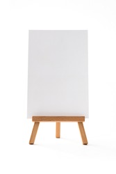 Vintage wooden easel, an Abstract Photo by Larser