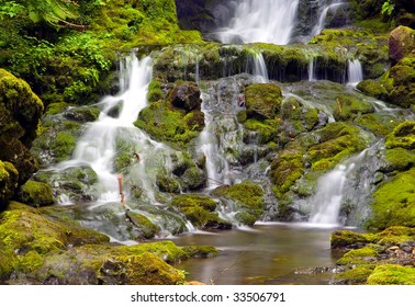 Waterfalls Cascades Du Herisson Franche Region Stock Photo 1497139598 ...