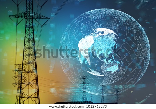 2,012 Electric Grid Map Images, Stock Photos & Vectors | Shutterstock