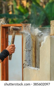 Smashed Buildingsmashed Buildingdestroy Stock Photo 385602097 ...