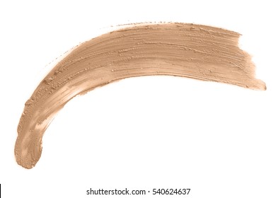 Smeared Face Makeup Solid Creme Foundation Stock Photo 540624637 ...