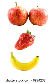 Happy Face Made Fruit Stock Photo 9924229 | Shutterstock