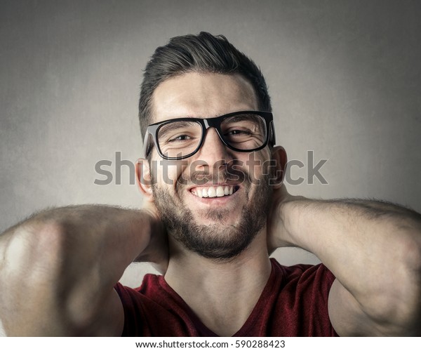 Smiling Guy Stock Photo 590288423 | Shutterstock