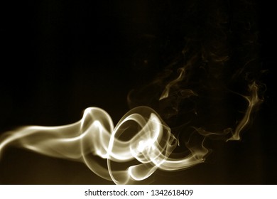 Smoke Background Smoke Collection Airborne Solid Stock Photo 1342618409 ...