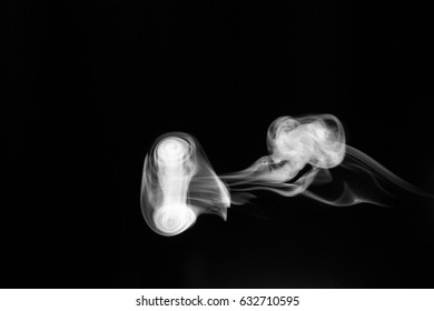 Smoke Background Smoke Collection Airborne Solid Stock Photo 632710595 ...