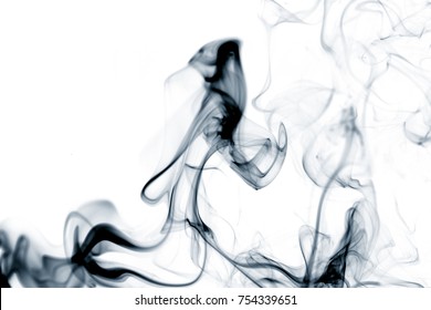 Smoke Background Smoke Collection Airborne Solid Stock Photo 754339651 ...