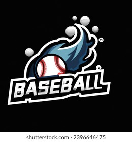 Traditional Vector Styled Baseball Team Logo AI-generated image ...