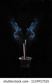 Smoke Colloidal Particles Solid Liquid Smoke Stock Photo 1119917555 ...