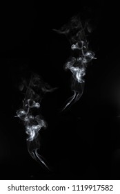 Smoke Colloidal Particles Solid Liquid Smoke Stock Photo 1119917582 ...