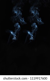 Smoke Colloidal Particles Solid Liquid Smoke Stock Photo 1119917600 ...