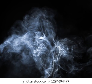 Smoke Colloidal Particles Solid Liquid Smoke Stock Photo 1294694479 ...