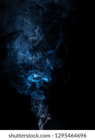 Smoke Colloidal Particles Solid Liquid Smoke Stock Photo 1295464696 ...
