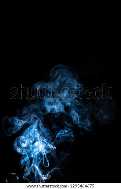 Smoke Colloidal Particles Solid Liquid Smoke Stock Photo 1295464675 ...