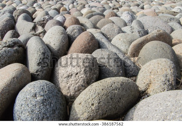 Smooth River Stone Background Stock Photo 386187562 | Shutterstock