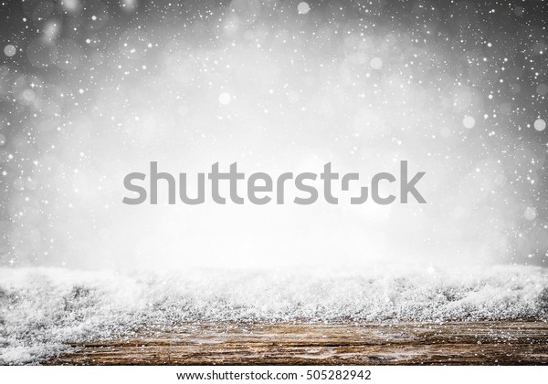 Snow Background Light Floor Cold Empty Stock Photo 505282942 | Shutterstock