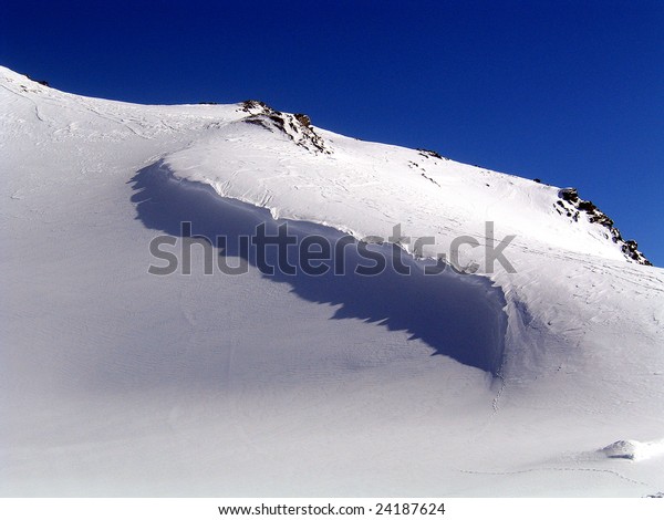 Snow Cornice Stock Photo 24187624 | Shutterstock