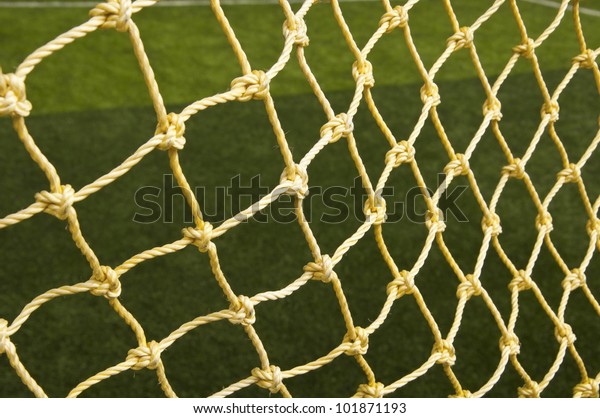 Soccer Net Background Stock Photo (Edit Now) 101871193