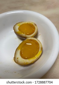 Soft Boiled Egg Split Half On Stock Photo 1728887704 | Shutterstock