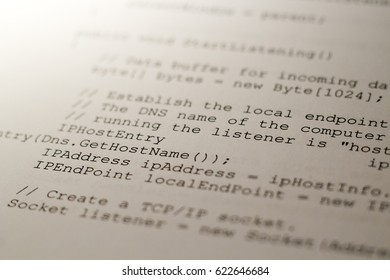 Software Development Csharp C Net Code Stock Photo 622646684 | Shutterstock