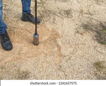 Soil Boring Soil Sampling By Core Stock Photo 1241657575 | Shutterstock