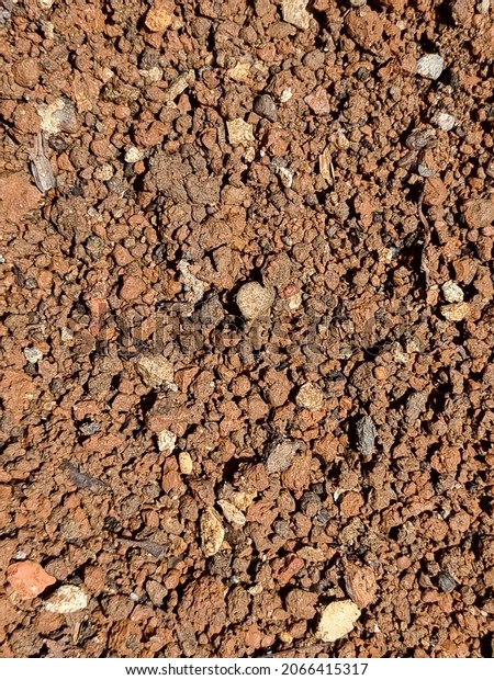 Soil Surface Texture Garden Stock Photo 2066415317 | Shutterstock