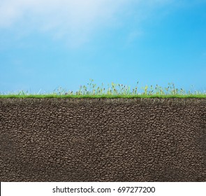 Soil Texture Profile Stock Photo 697277200 | Shutterstock