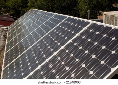 Solar Panel Array Outdoors Stock Photo 21248908 | Shutterstock