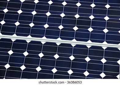 Solar Panel Closeup Showing Pattern Details Stock Photo 36386053 ...