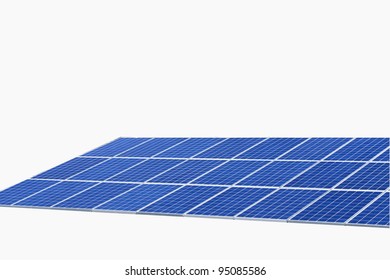 Solar Panel White Background Stock Photo 95085586 | Shutterstock