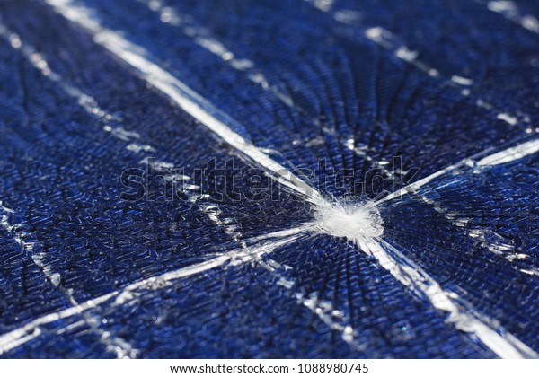 Solar Panels Broken By Lightning Strike Stock Photo 1088980745 ...